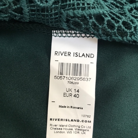 River Island | Dresses | River Island Embroidery Dress Brand New | Poshmark